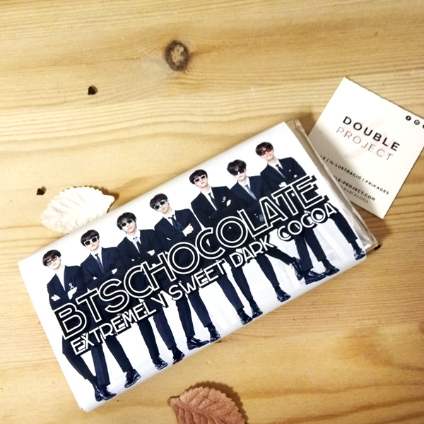 BTS tableta de chocolate BTSCHOCOLATE | Double Project