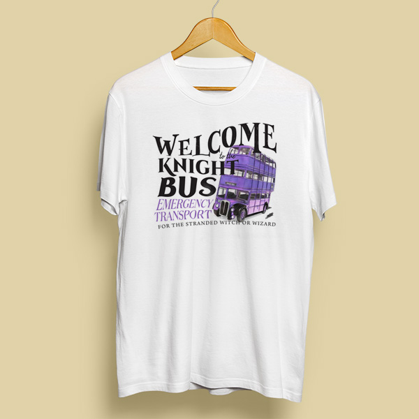 Camiseta Welcome to the Knight bus | Double Project