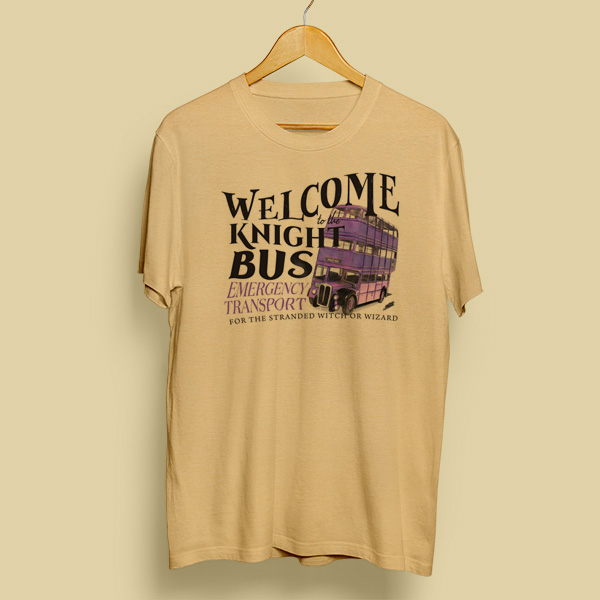 Camiseta algodón Welcome to the Knight bus | Double Project