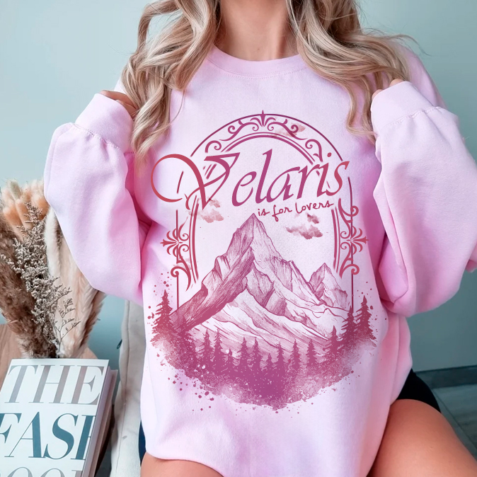 Sudadera Velaris is for lovers (v pink) | Double Project